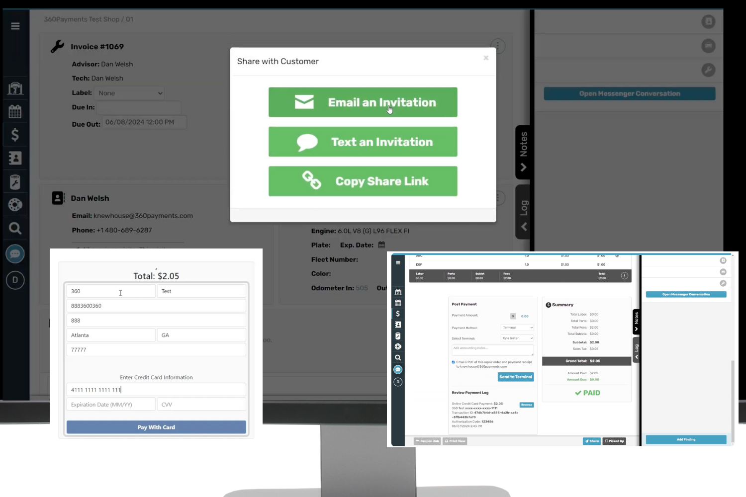 In Person Payments Processing | 360 Payments
